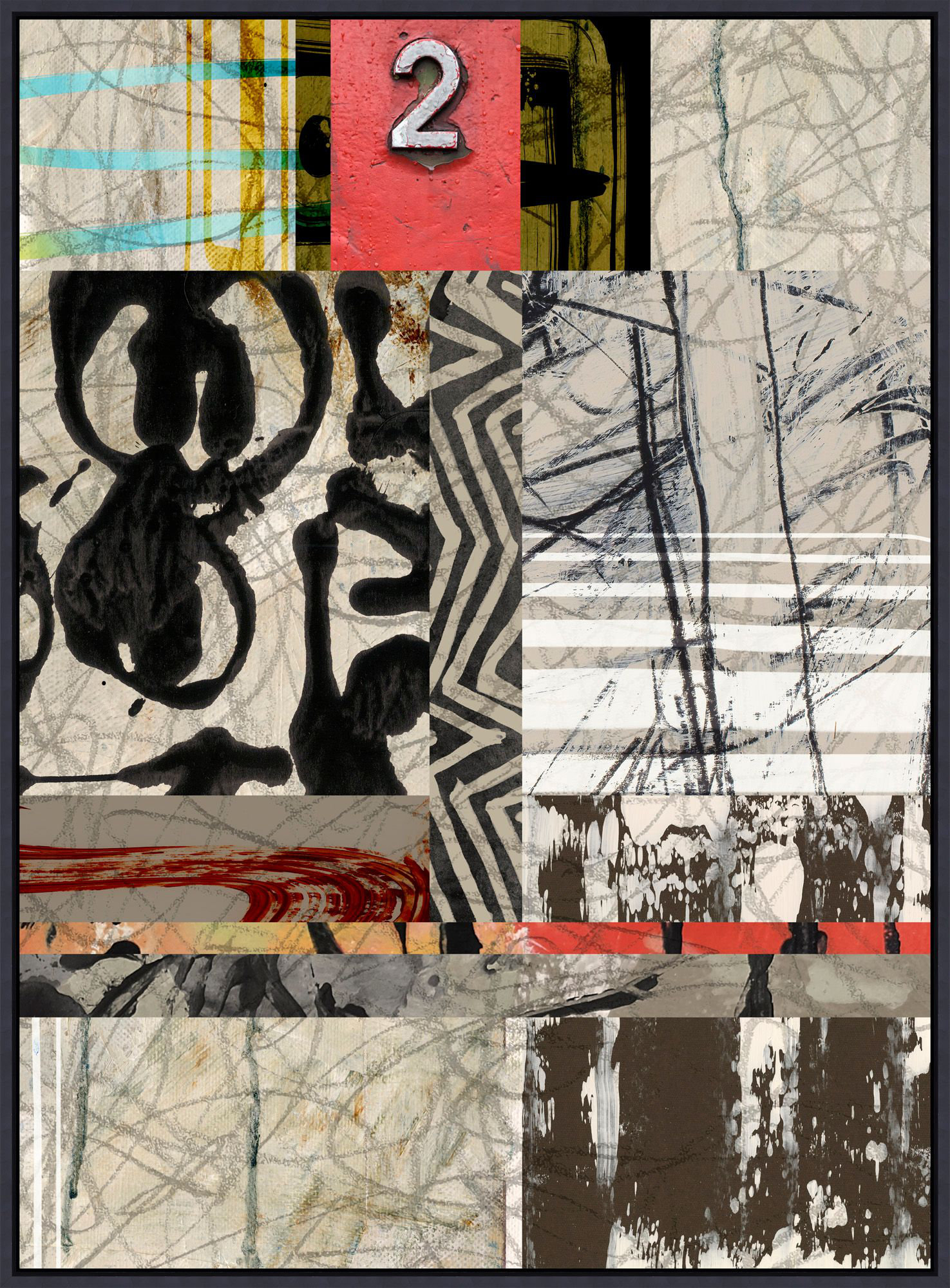 Wendover Art Group Classic Montage 2 by Lillian August - Floater Frame ...