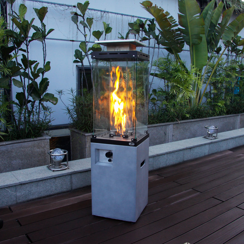 Afterglow 41,000 BTU Propane Standing Patio Heater & Reviews | Wayfair