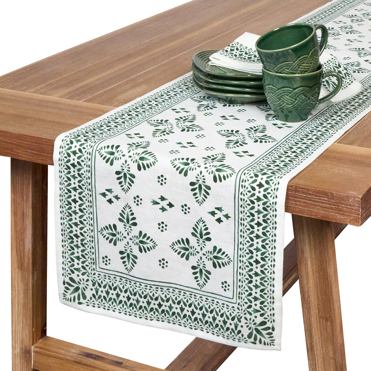 Juliska Iberian Border 18" X 90" Table Runner | Perigold