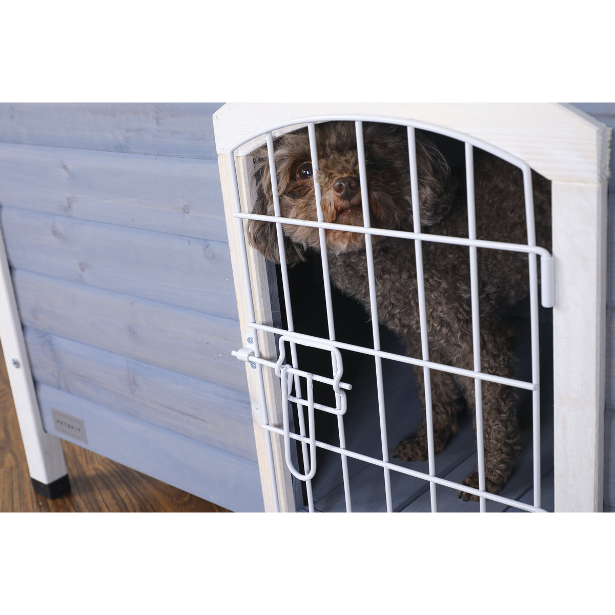 Tucker Murphy Pet™ Cyndia Wood Dog House & Reviews | Wayfair