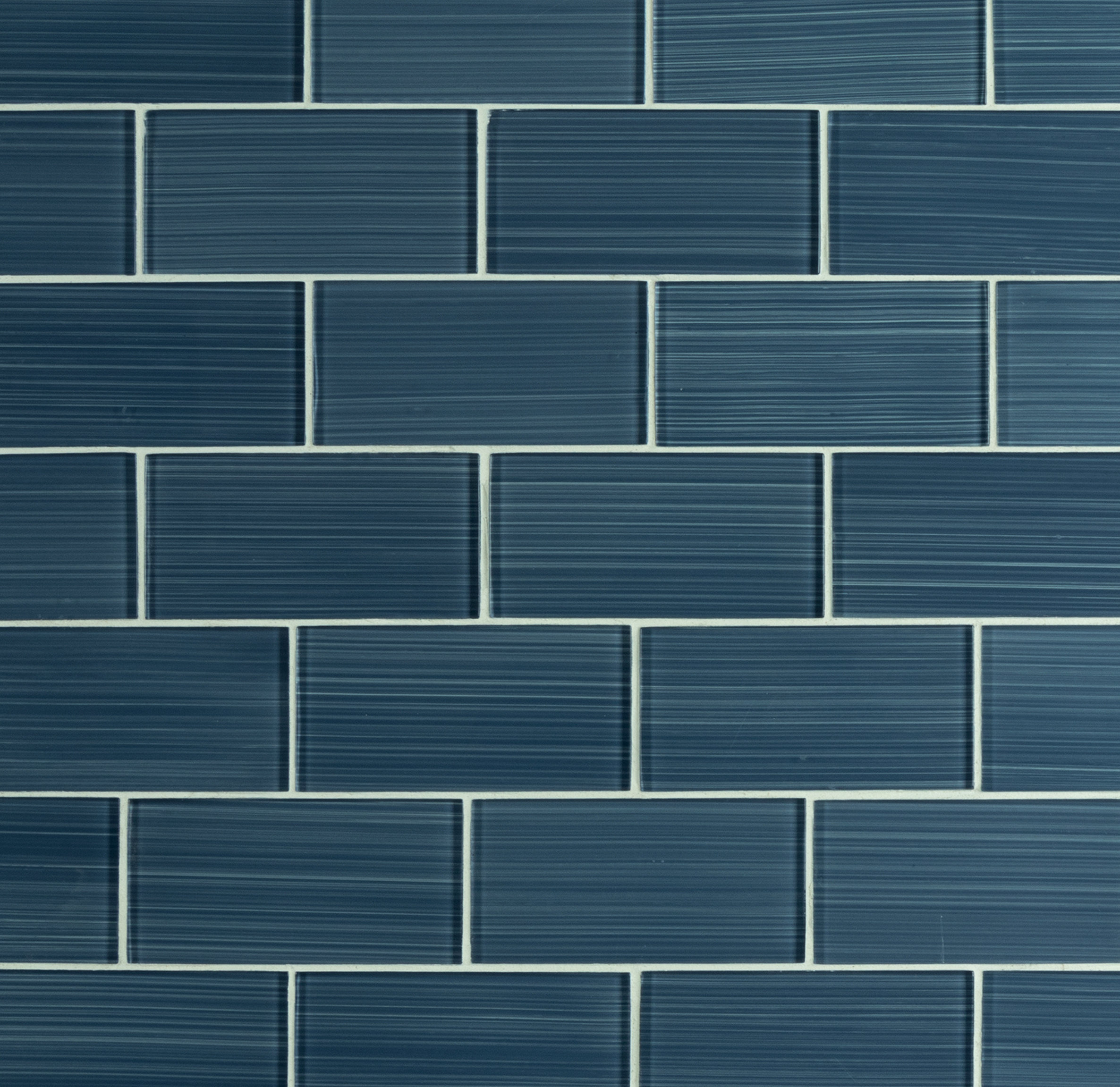 WS Tiles Premium Hand Painted 3" x 6" Straight Edge Glass Mosaic Subway ...
