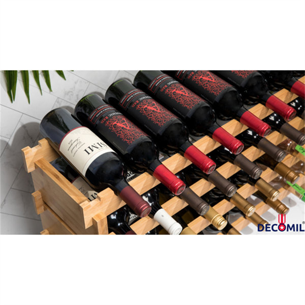 Prep & Savour 36 Bottle Stackable Modular Wine Rack Wine Storage Rack ...