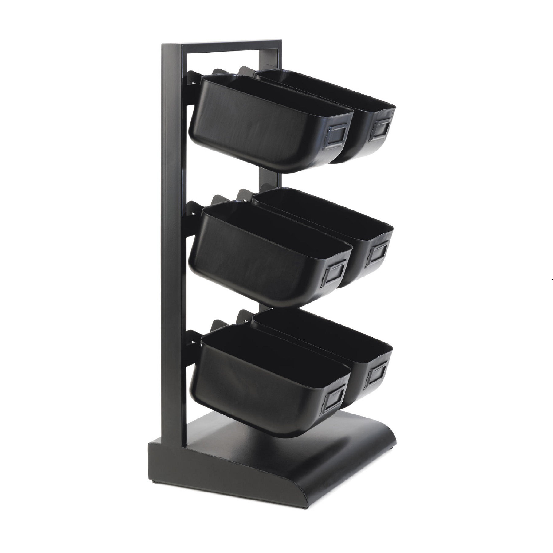 Latitude Run® 6 Metal Bin Tabletop Organizer | Wayfair