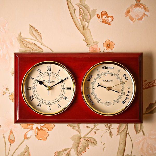 Wm Widdop Wooden Weather Station | Wayfair.co.uk