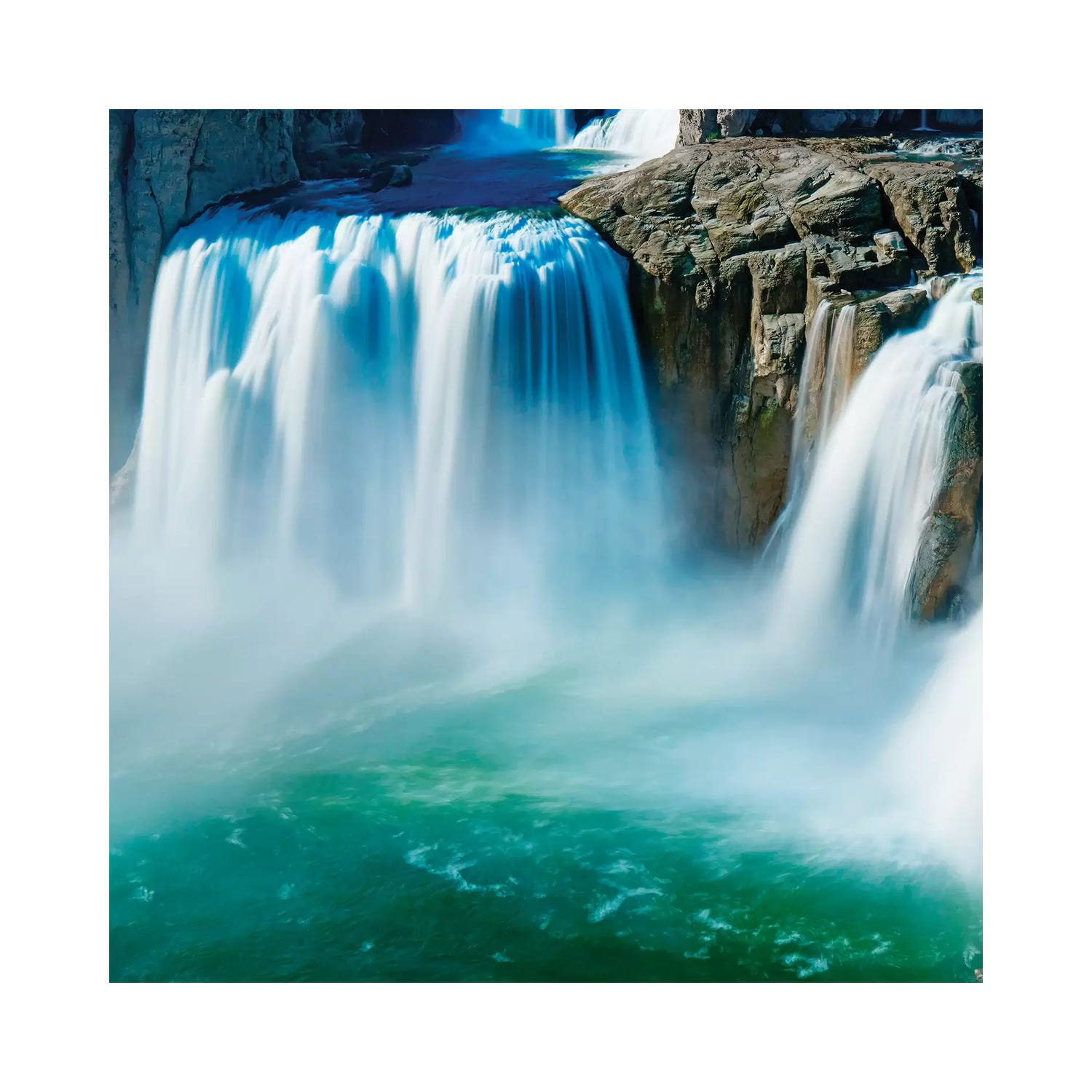 Alpen Home Waterfall Portrait IV by - Wrapped Canvas | Wayfair.co.uk