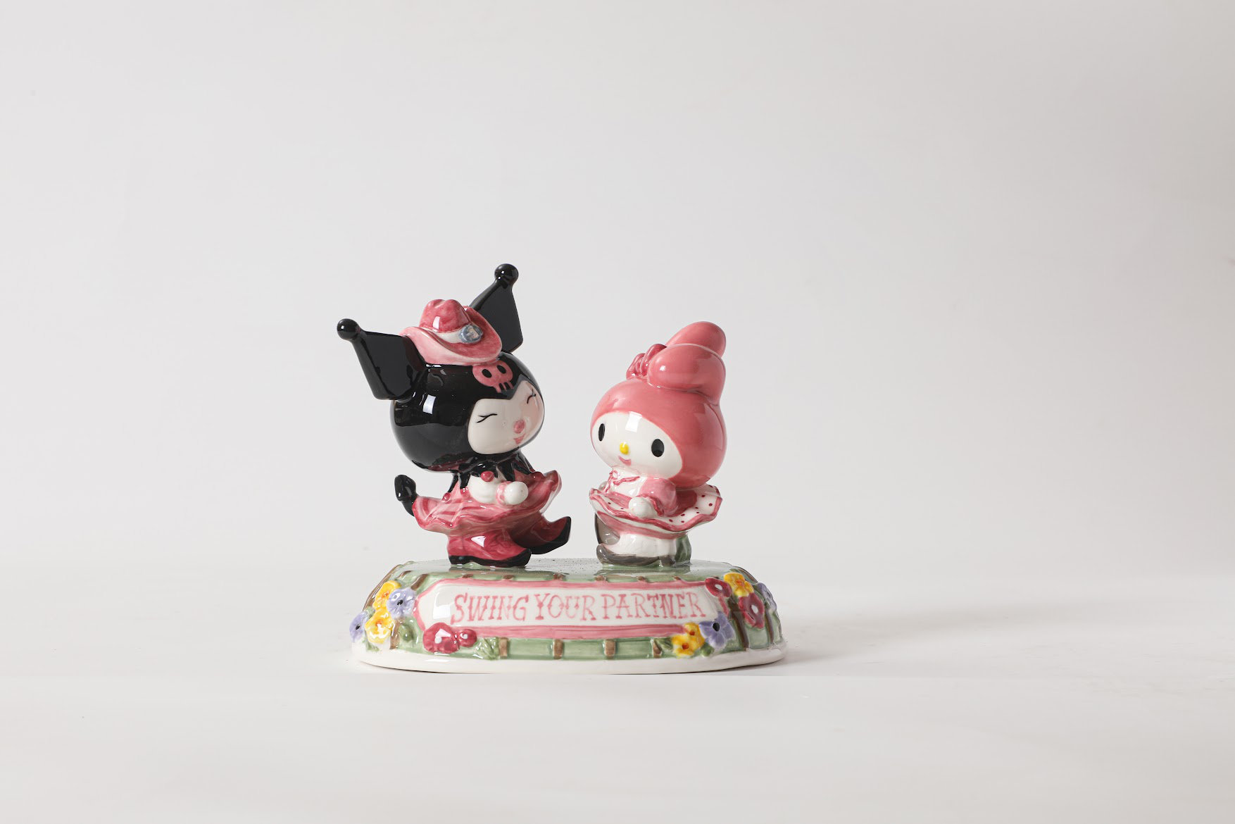 Rosecliff Heights My Melody And Kuromi Swing Your Partner Figurine ...