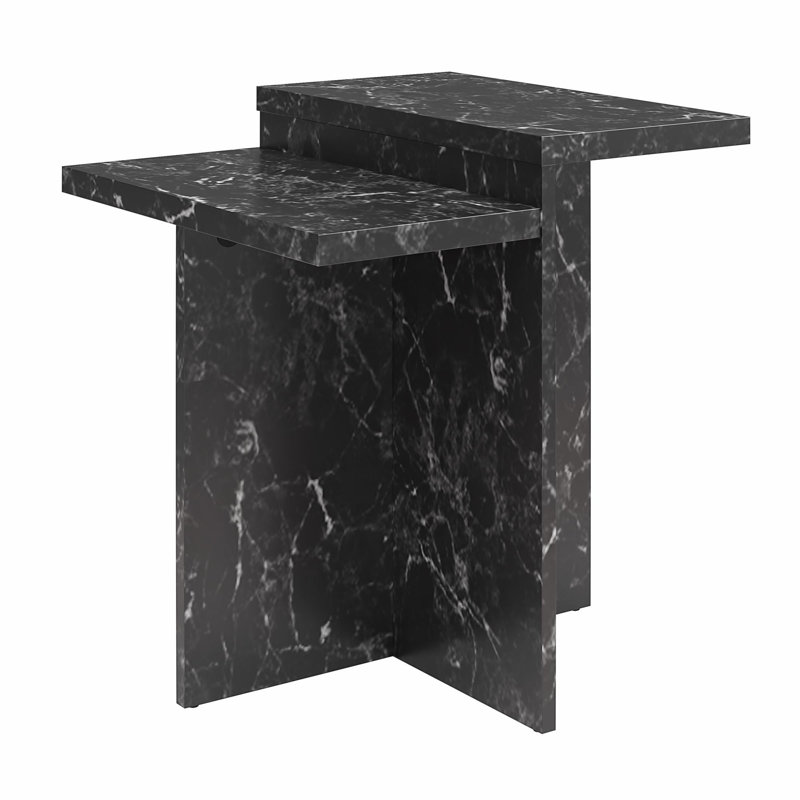 CosmoLiving by Cosmopolitan Brielle 24'' Tall Abstract End Table ...