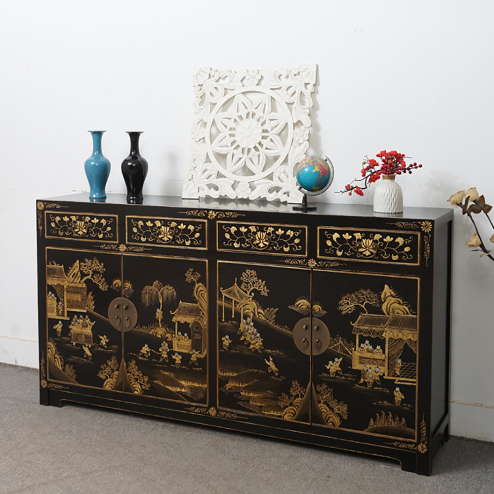 Morpho Nest Creations Creative Hand Drawing Sideboard - Wayfair Canada