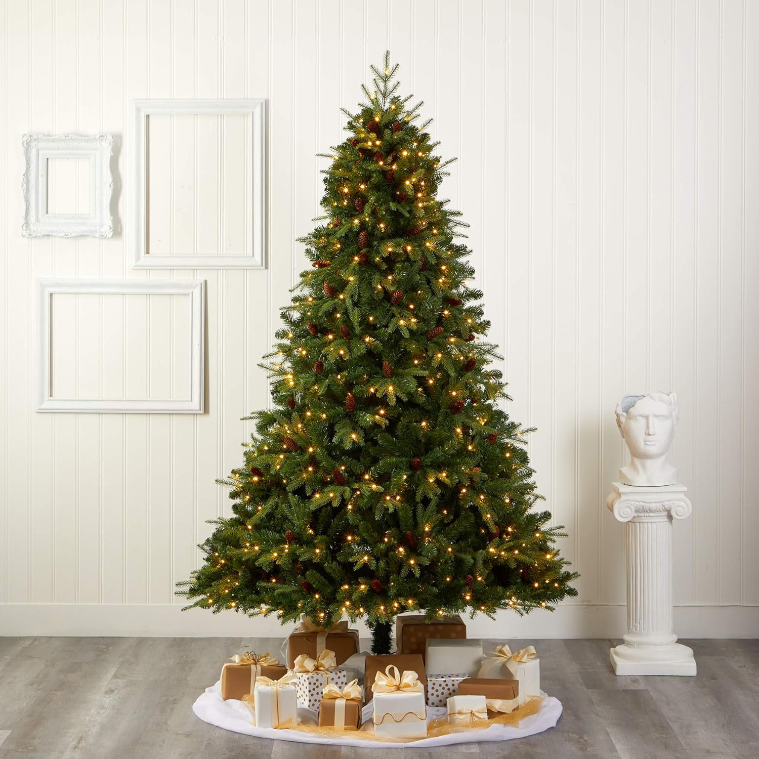 Darby Home Co Artificial Wellington Spruce Look Christmas Tree with ...