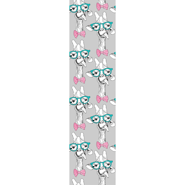 Zoomie Kids Dan Peel & Stick Animal Print Roll | Wayfair