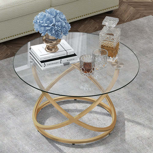Gold Coffee Tables You'll Love | Wayfair