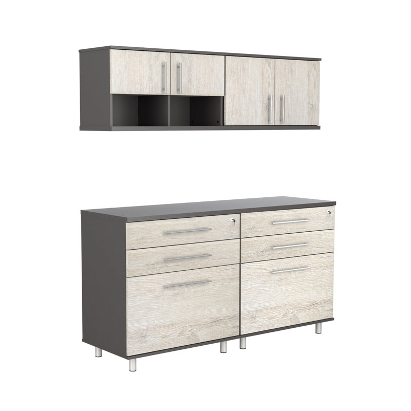 Inval Kratos 4 Piece Garage Storage System | Wayfair