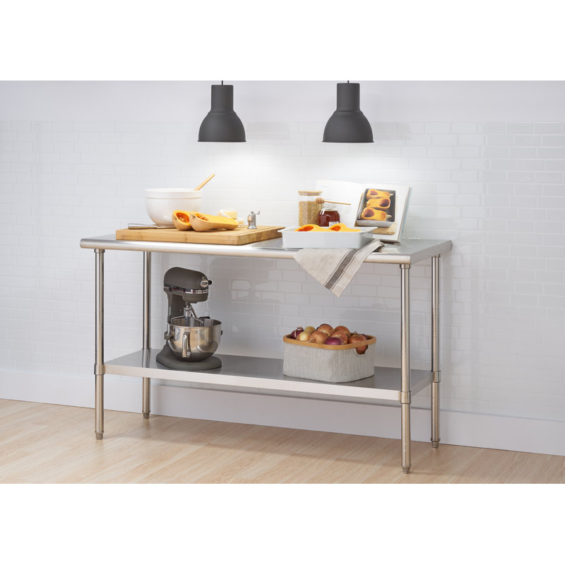 Symple Stuff Metal Prep Table & Reviews | Wayfair