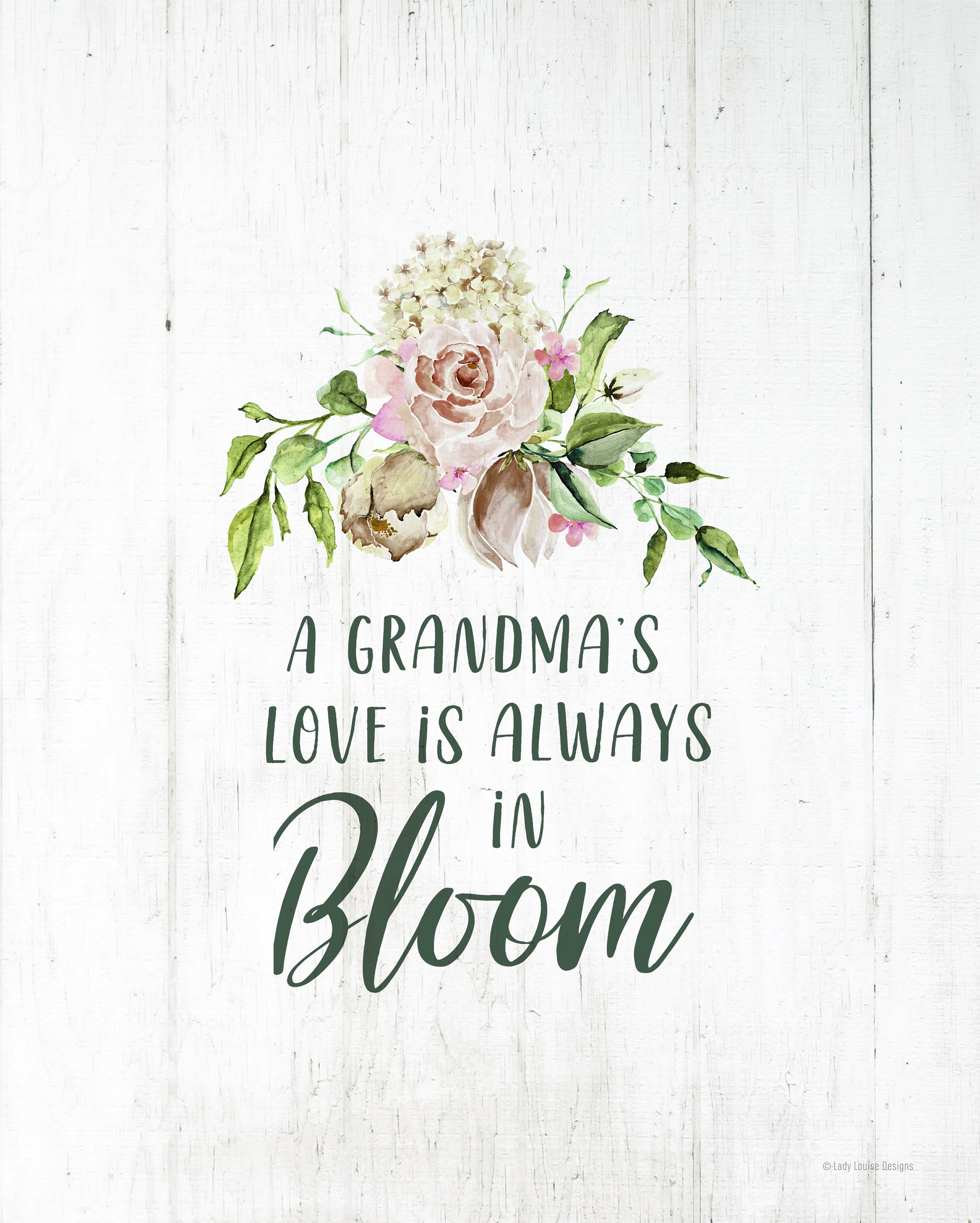 Trinx Harce Grandma's Love - Wrapped Canvas Print | Wayfair