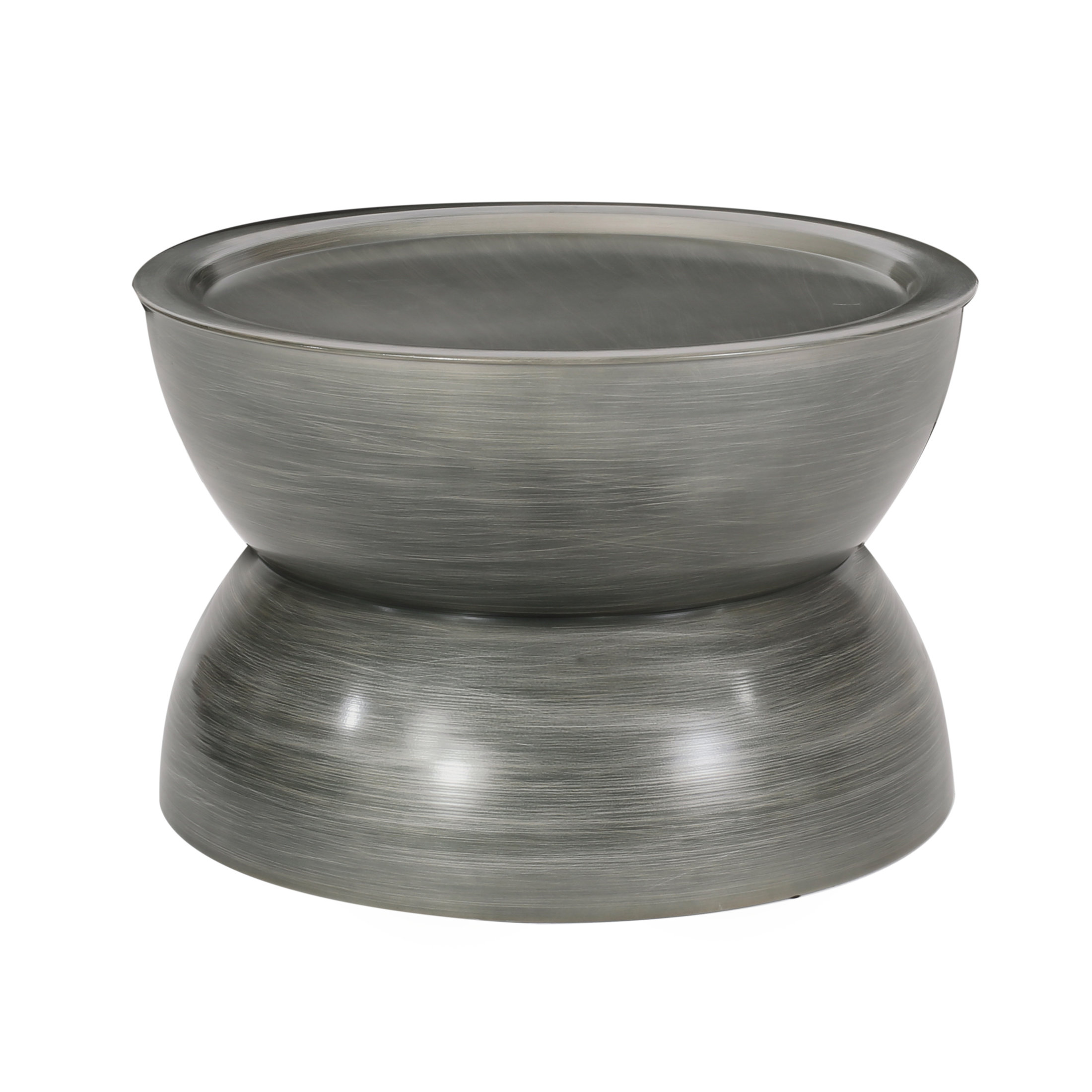 Ivy Bronx METAL HAMMERED COFFEE TABLE | Wayfair