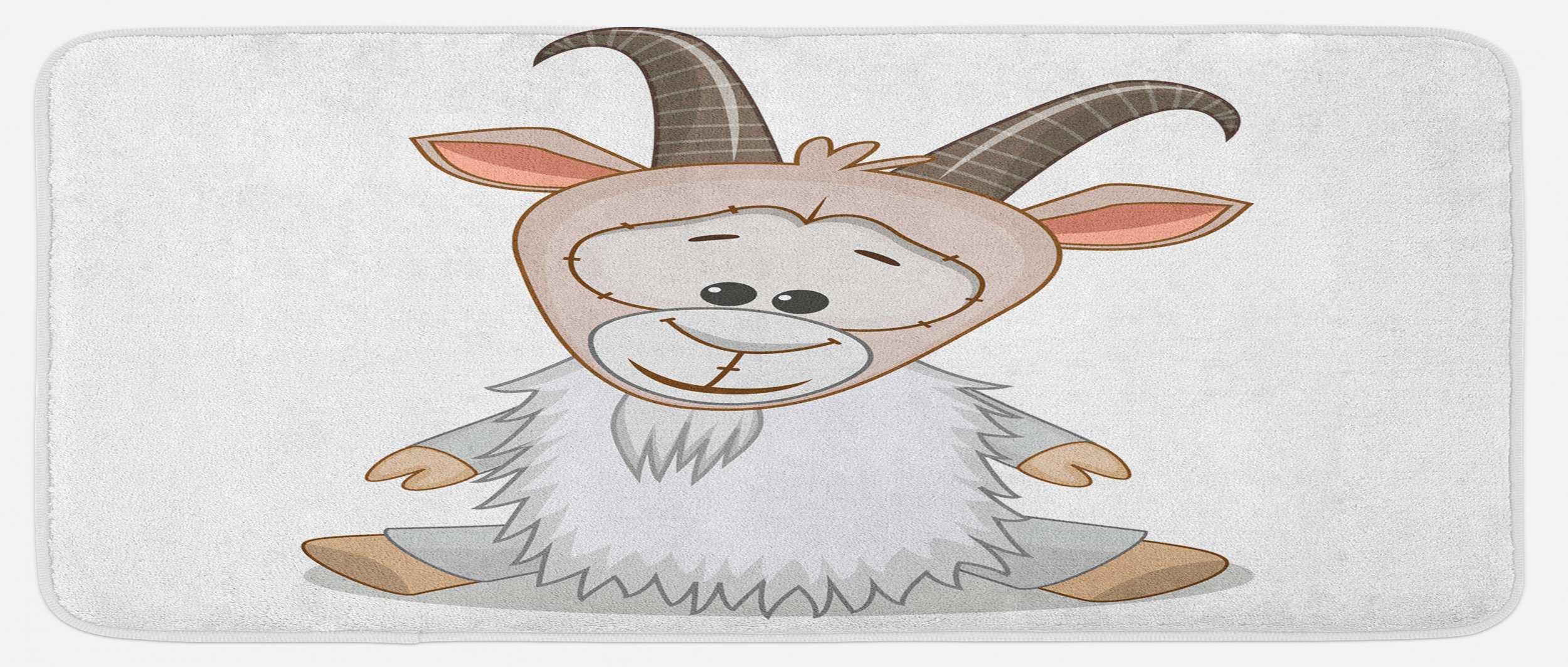 East Urban Home Goat Kitchen Mat | Wayfair