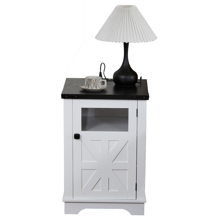 Gracie Oaks Romary Nightstand & Reviews | Wayfair