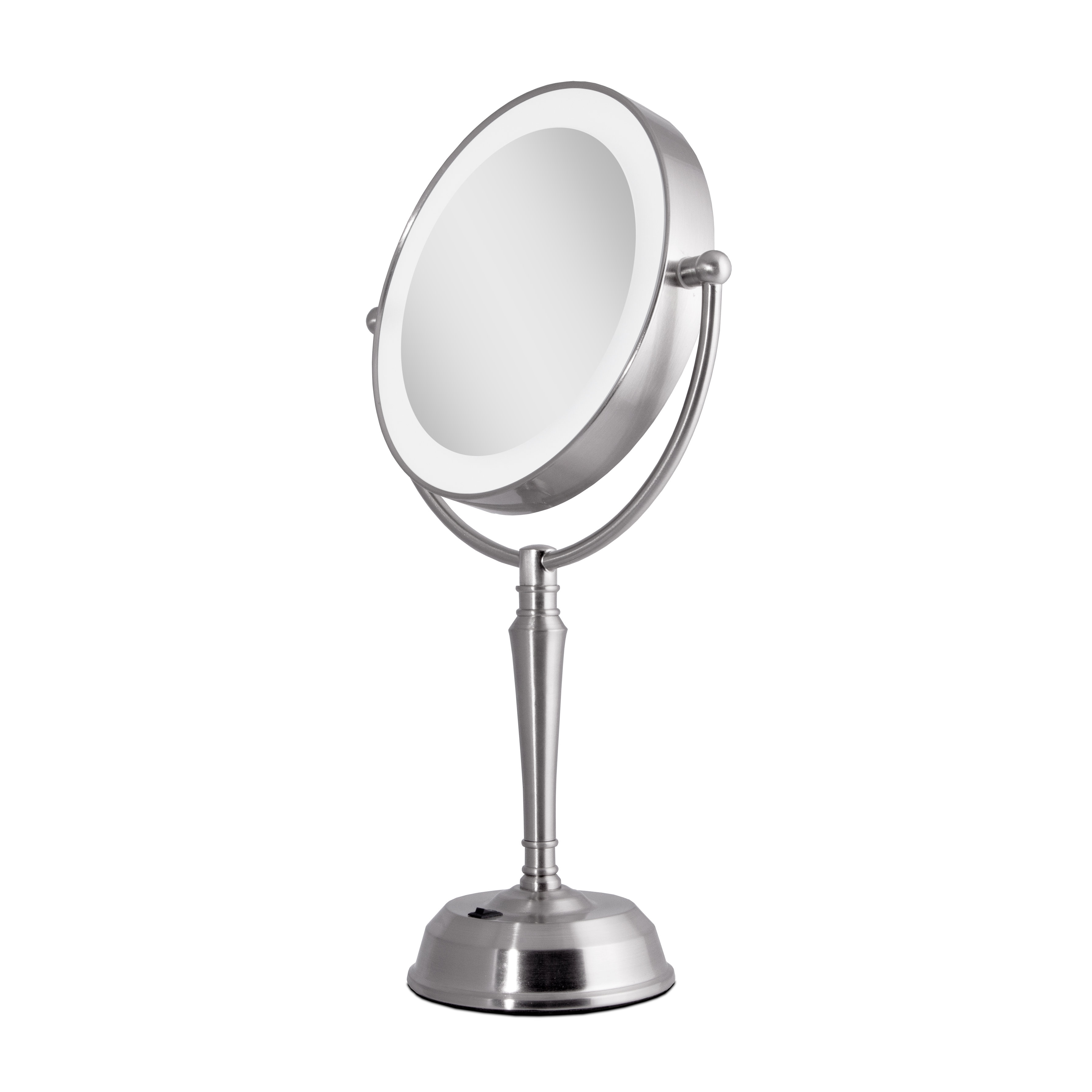 Red Barrel Studio LED Lighted Vanity Mirror With Rechargeable Battery ...