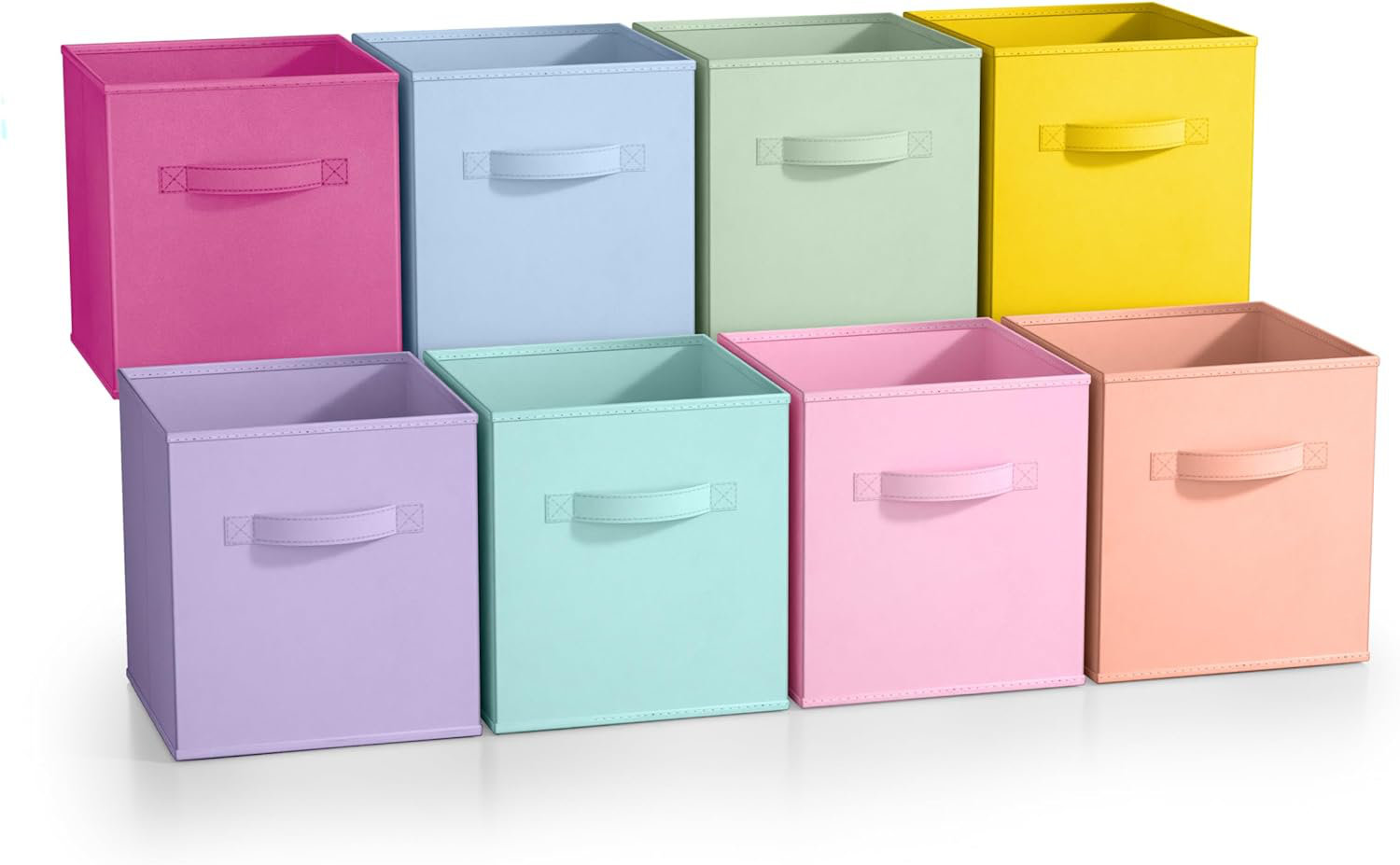 Sorbus 8 Pack 11" Foldable Storage Cubes with Handles & Reviews | Wayfair