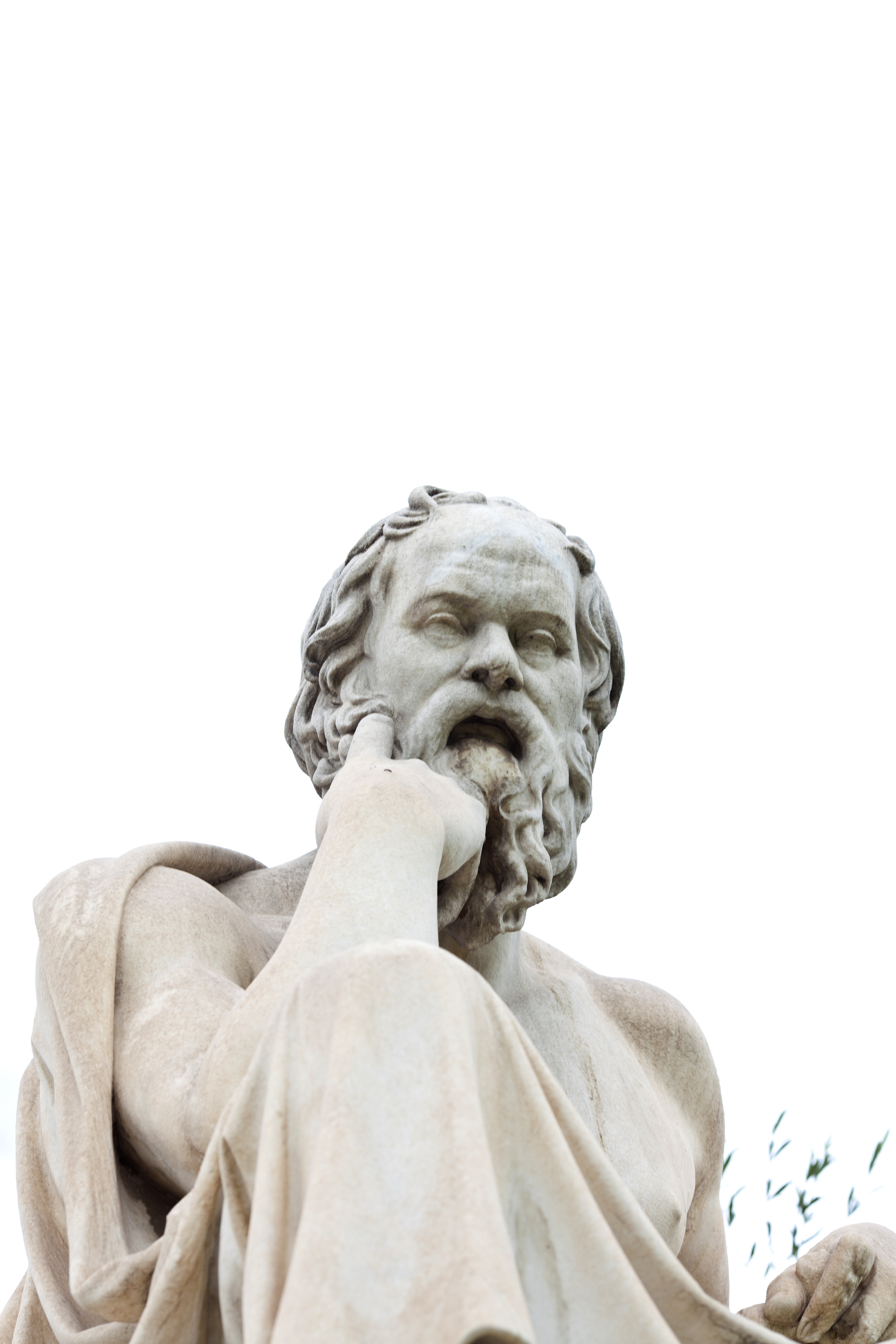 Ebern Designs Socrates Statue by Yoeml - Wrapped Canvas Photograph ...