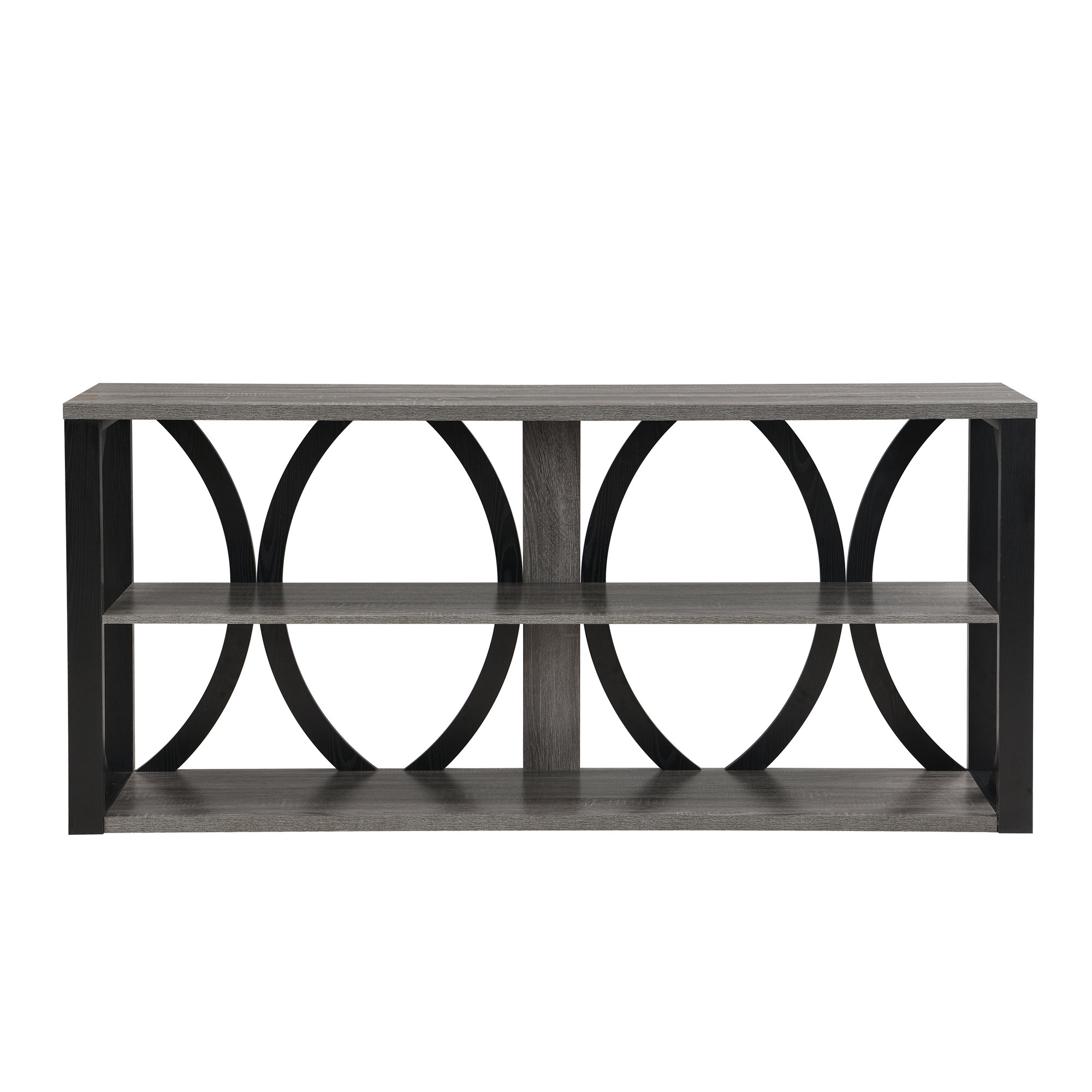 Red Barrel Studio® 3-Tier Industrial Console Table | Wayfair