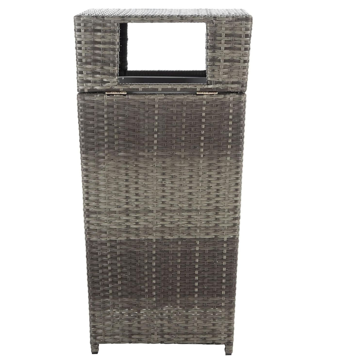 Ameriwood Poubelle à chargement manuel en osier - 20 gallons - Wayfair Canada