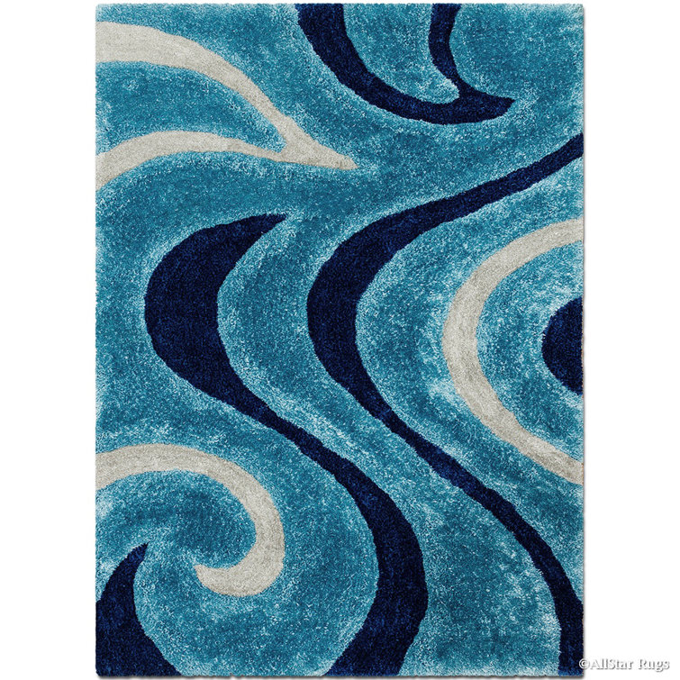 Orren Ellis Island Magee Abstract Rug | Wayfair