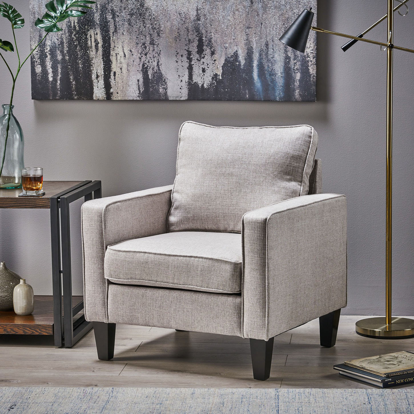 Latitude Run® Contemporary Style Chair, Arm Chair, Bedroom Chair ...