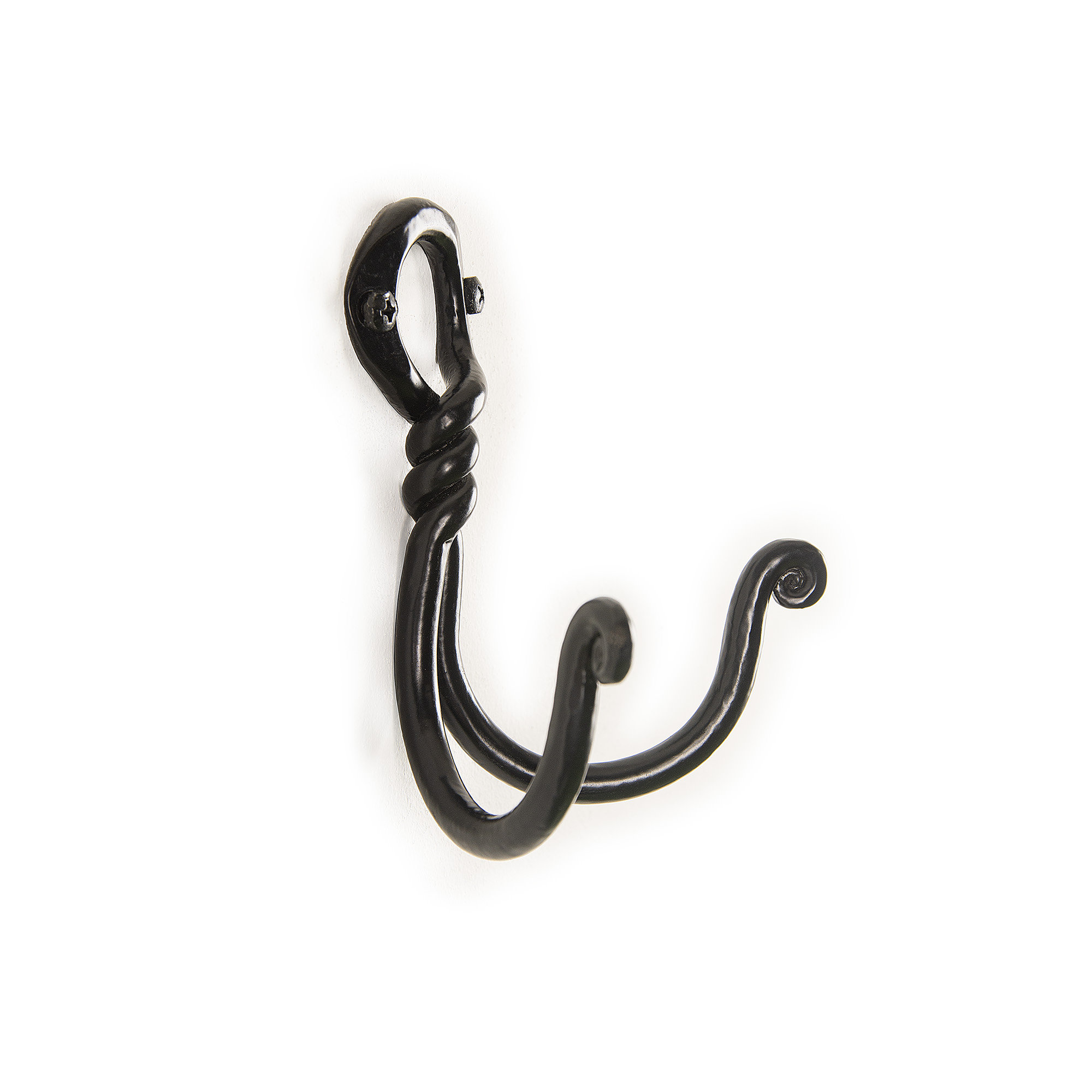 Artesano Iron Works Hand Forged Double Iron Hook & Reviews | Wayfair