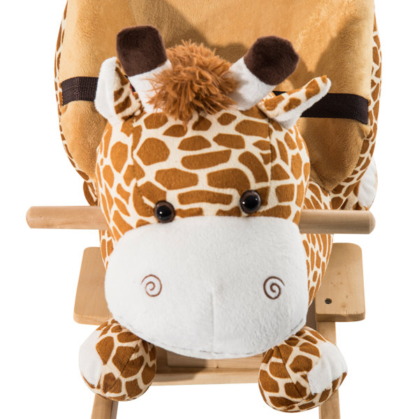 Qaba Giraffe Plush Rocker & Reviews | Wayfair