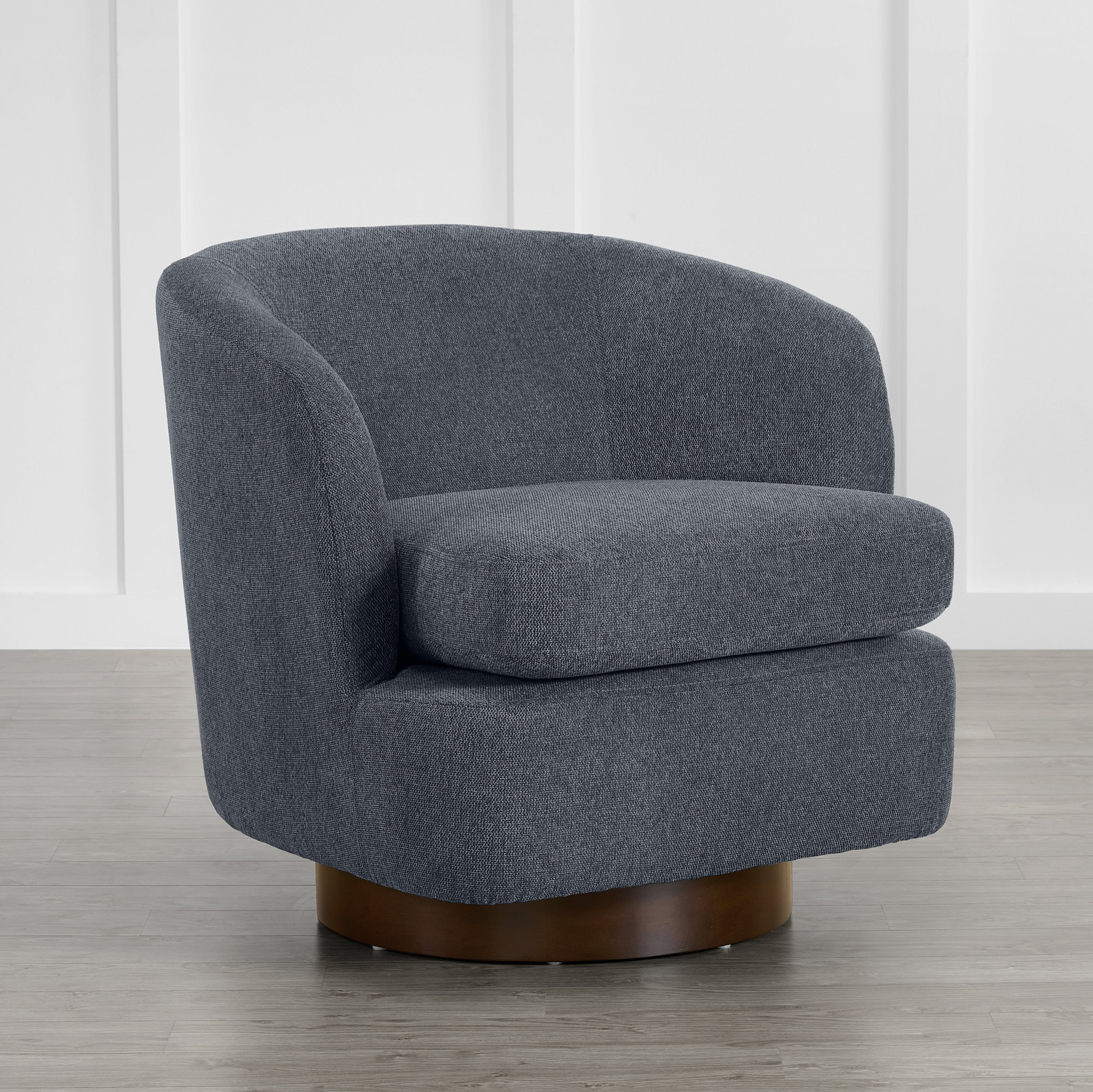 Ebern Designs Billingslee 30'' W Swivel Barrel Accent Chair & Reviews ...