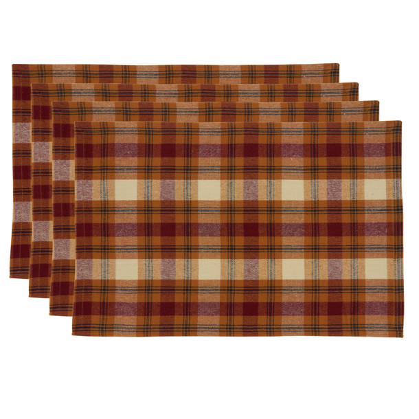 Rosalind Wheeler Linehan Checkered Cotton Blend Table Runner & Reviews ...