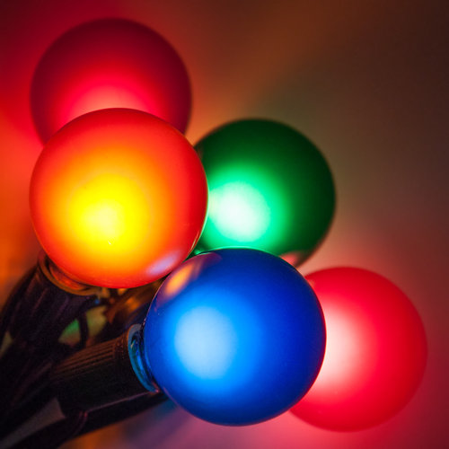 Wintergreen Lighting Outdoor 15 - Bulb 180'' Plug-in Globe String Light ...