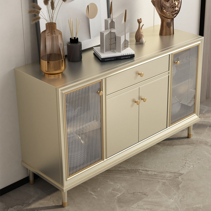 Dream cabinet Light luxury solid wood simple storage cabinet | Wayfair