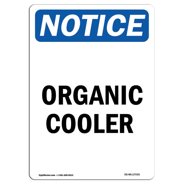 SignMission Organic Cooler Sign | Wayfair