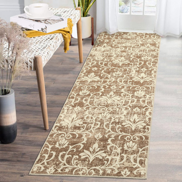 Charlton Home® Area Rug for Living Room Boho Vintage Rug Non Slip Throw ...