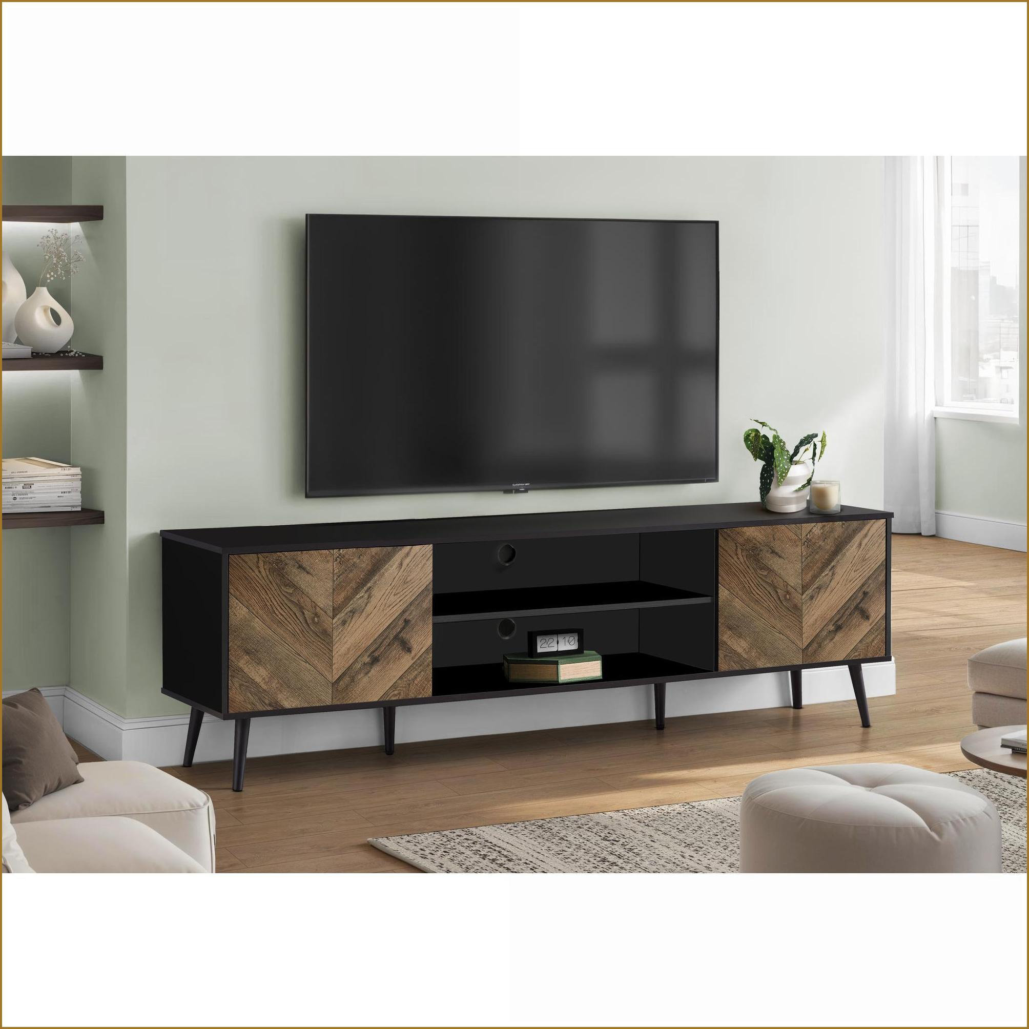 Latitude Run® TV Furniture | 72 Inch Modern Media Entertainment Center ...