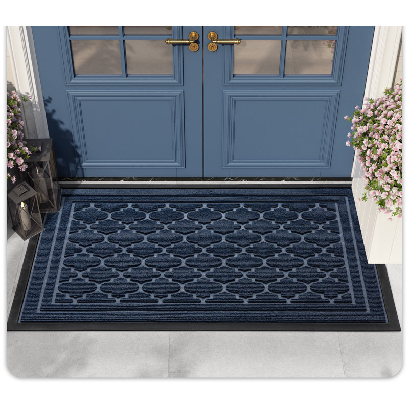 Red Barrel Studio® Ingelbert Personalizable Non-Slip Geometric Outdoor ...