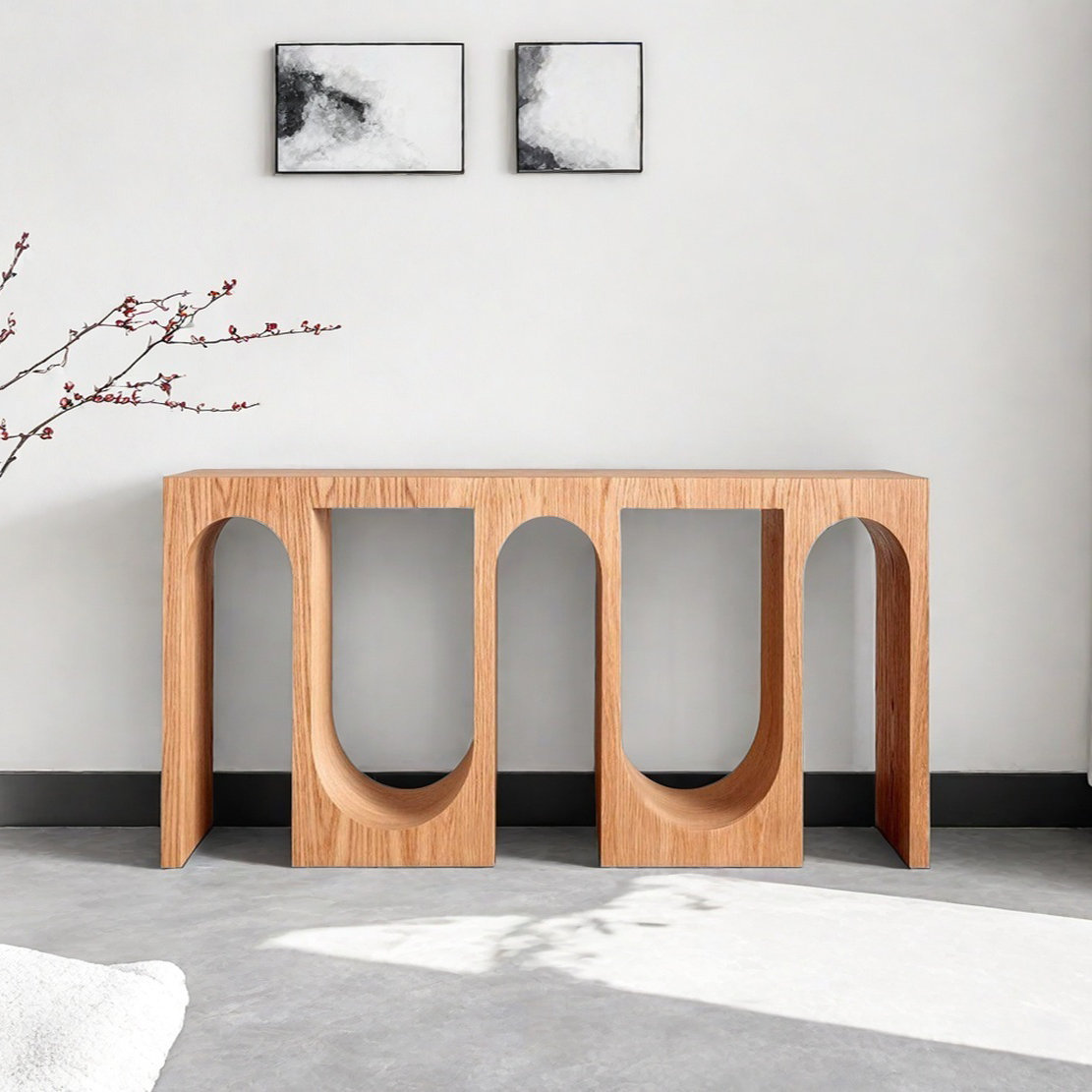 interanest Modern Minimalist Art Console Table | Wayfair