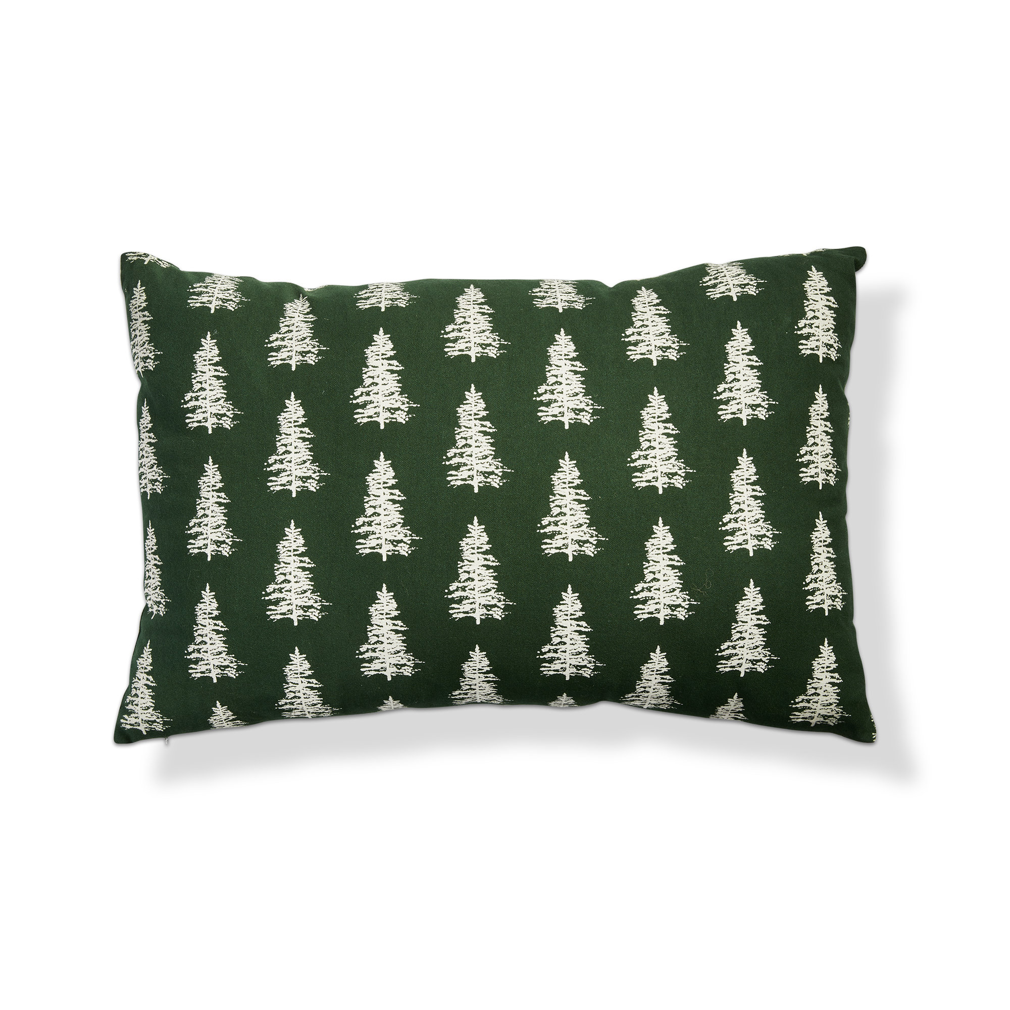 The Holiday Aisle® Wilde Pine Tree Lumbar Pillow | Wayfair