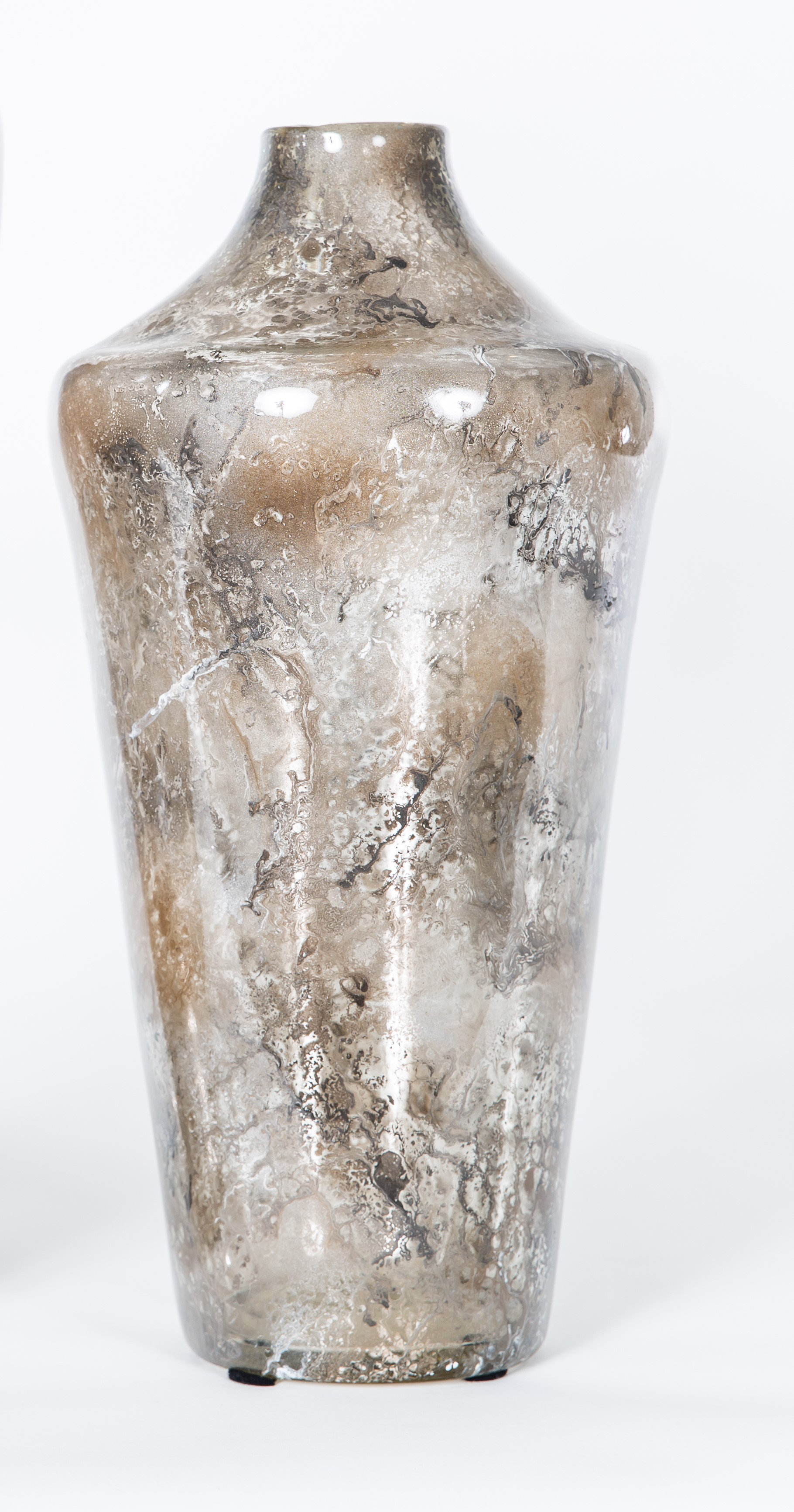 Prima Design Source Watson Brown/Gray Glass Table Vase - Wayfair Canada