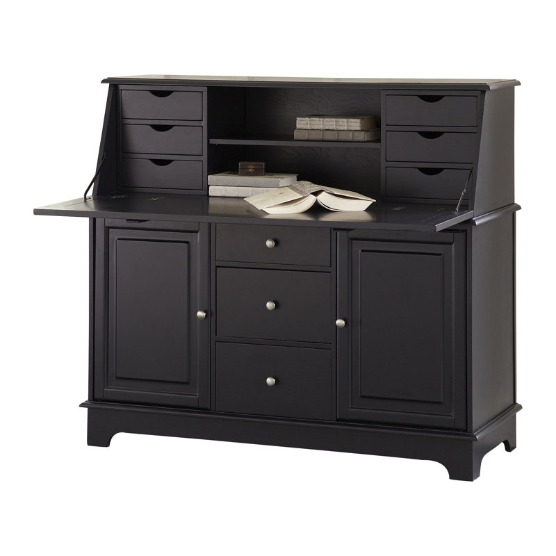 Lark Manor™ Roxie Trumble Secretary Desk with Hutch & Reviews | Wayfair