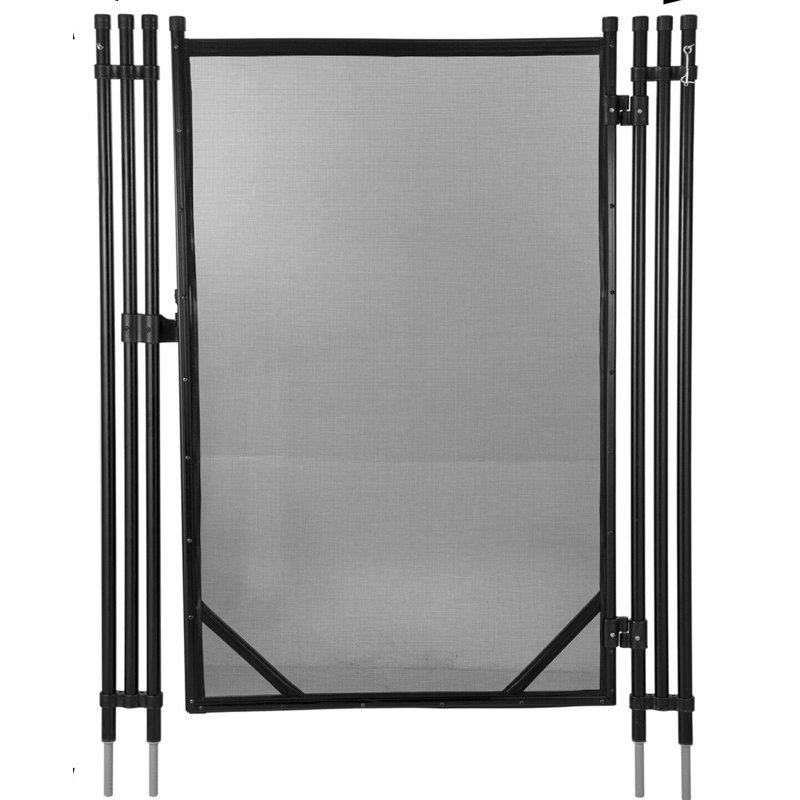 VEVOR 48'' H x 30'' W Black Mesh Fencing with 1 Panel(s) Included ...