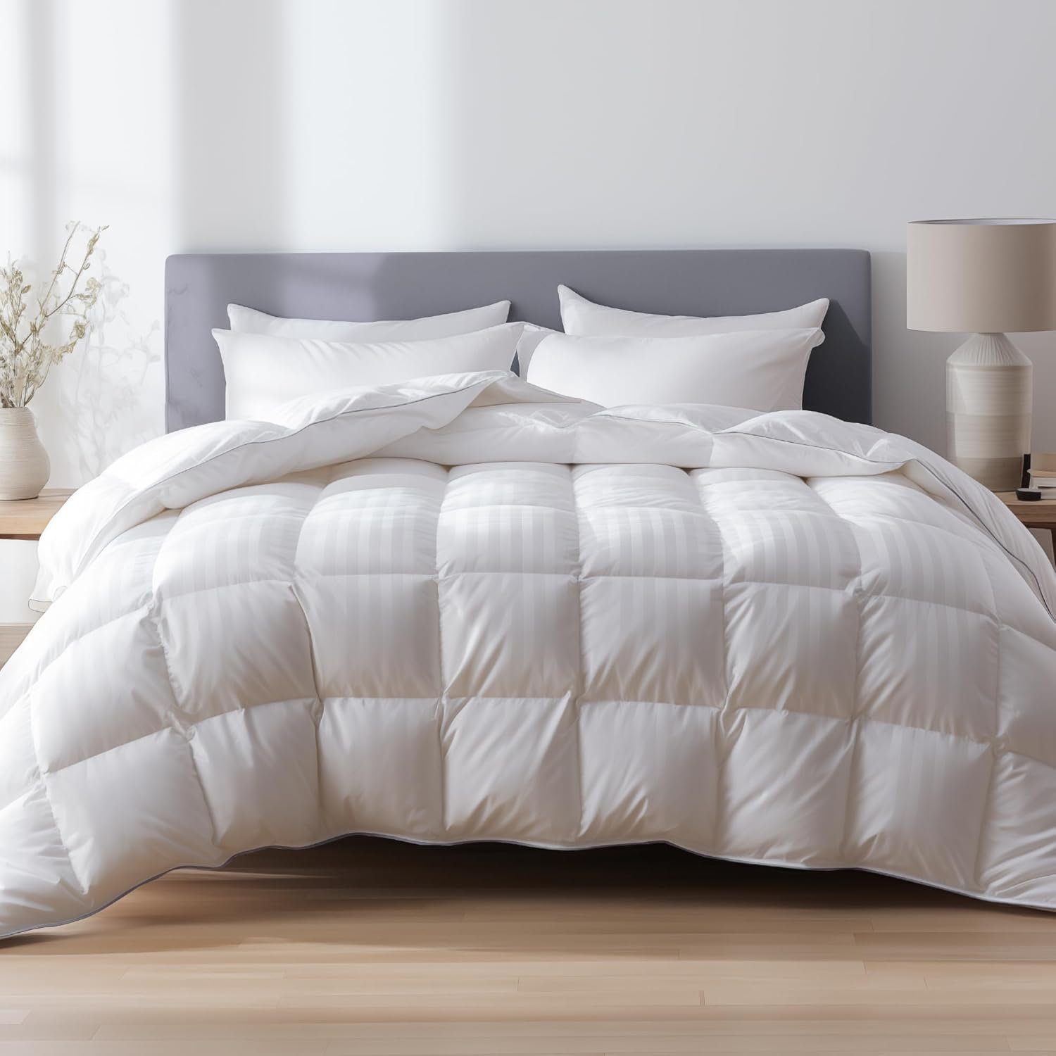 Latitude Run® Queen All Season Cotton Down Comforter | Wayfair