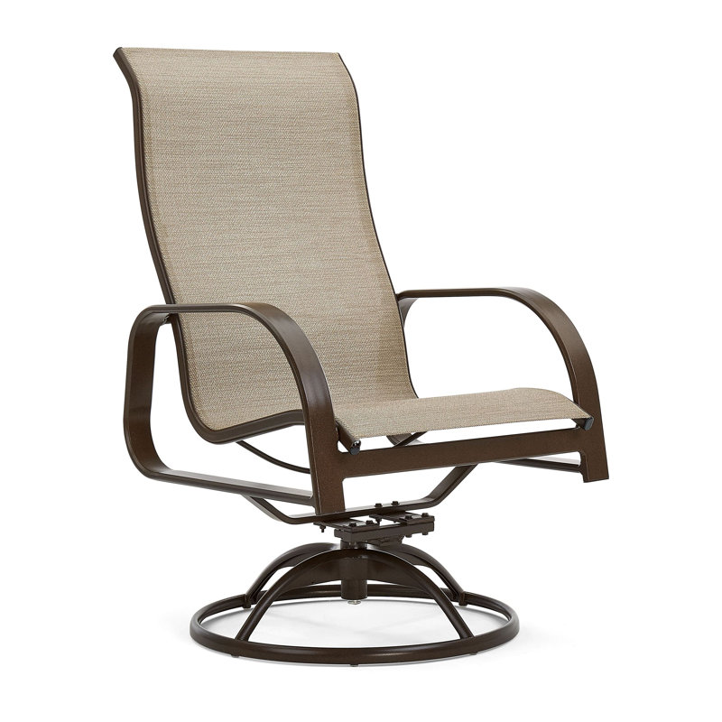 Winston Seagrove II Ultra High Back Patio Swivel Rocker Dining Chairs ...