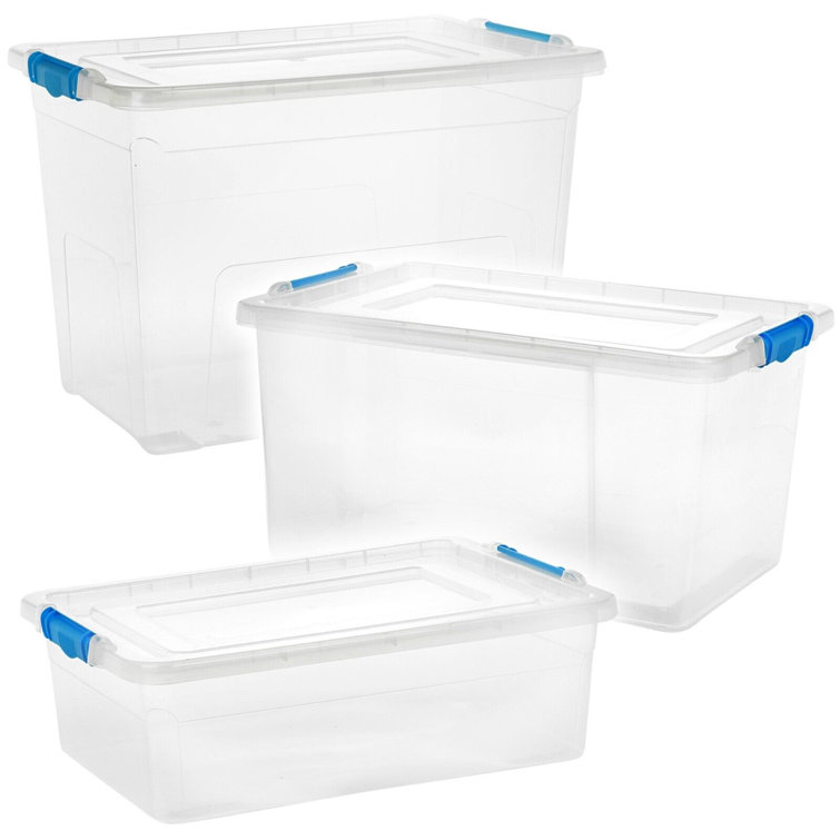 Rebrilliant Ahsaki Plastic Storage Boxes | Wayfair.co.uk
