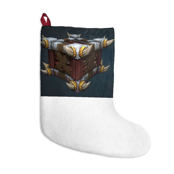 The Holiday Aisle® War Raptor Crate Christmas Stocking | Wayfair