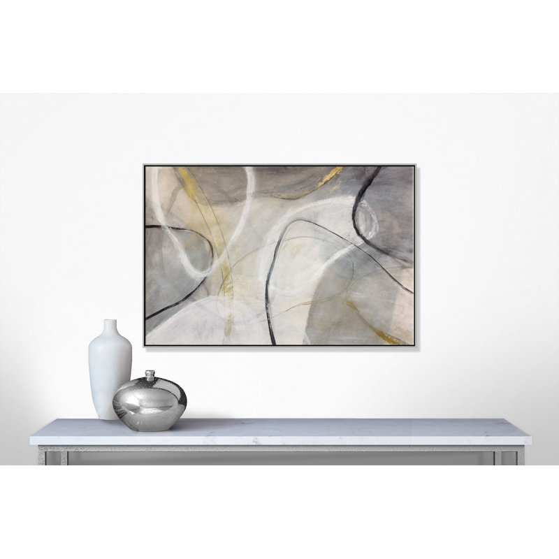 CasaFineArts Lucid Shapes Framed On Canvas by Filippo Loco Painting ...