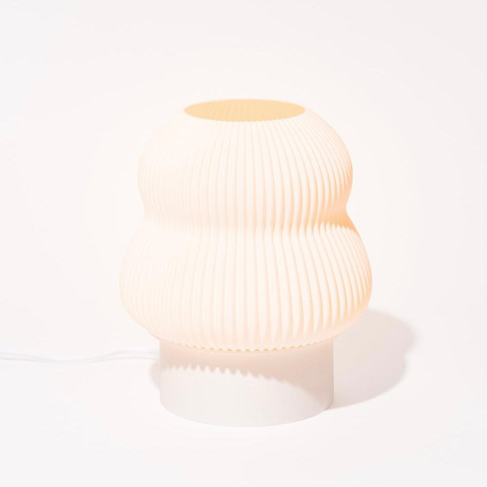 Nella Home Poly Lamp Dove White | Wayfair