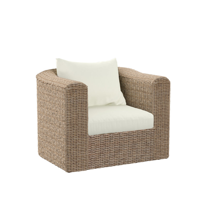 Fuson Wicker Outdoor Lounge Chair & Reviews | Birch Lane